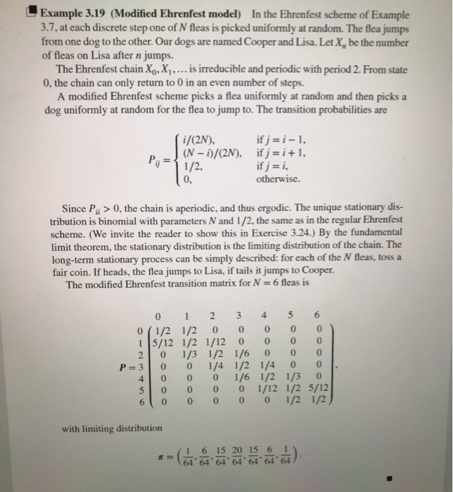 Solved Show that the stationary distribution for the | Chegg.com