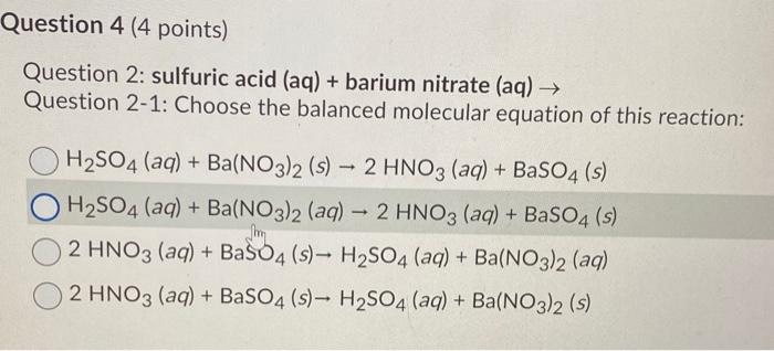 Solved Question 1: calcium chloride (aq) + sodium carbonate | Chegg.com