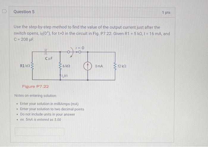 Solved Use the step-by-step method to find the value of the | Chegg.com