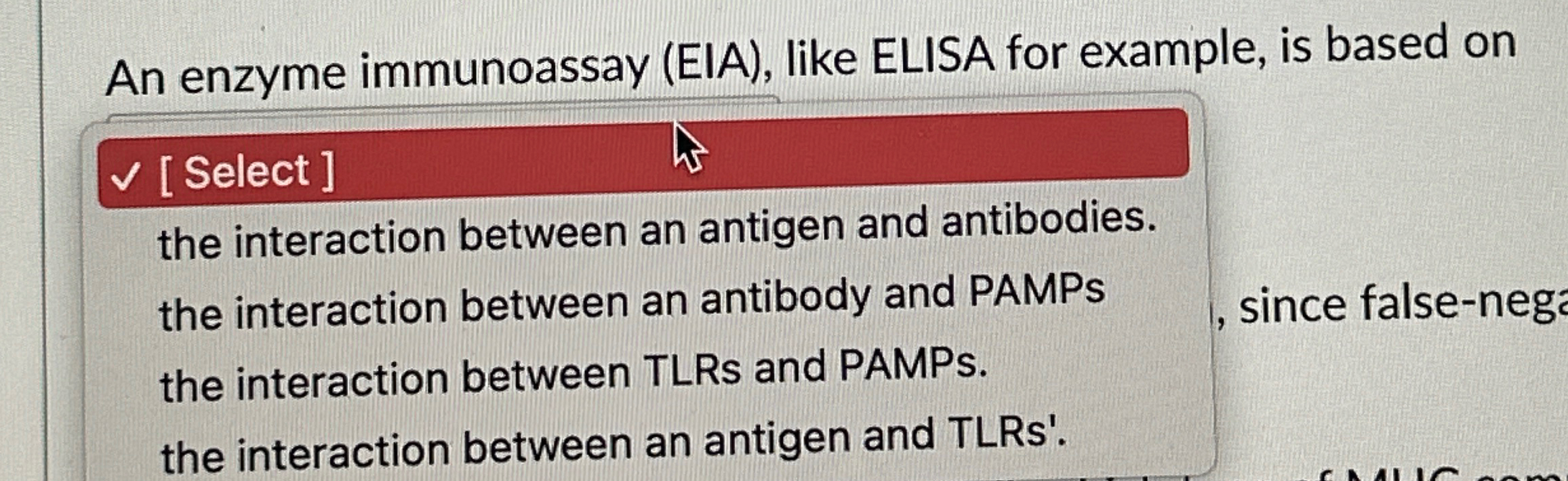 Solved An enzyme immunoassay (EIA), ﻿like ELISA for example, | Chegg.com