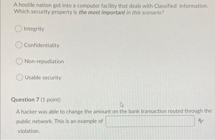 Solved Which of the following ciphers when used the triple | Chegg.com