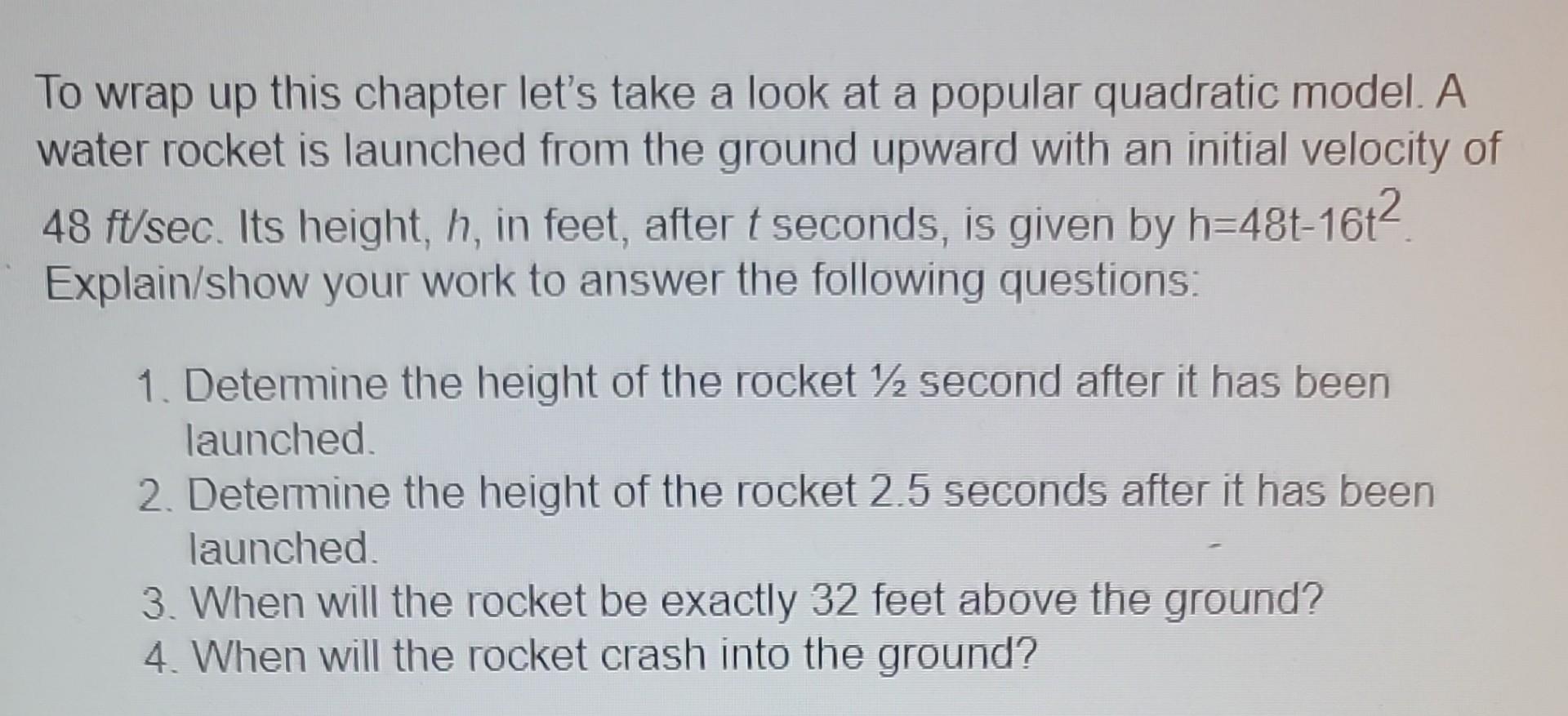 Solved To wrap up this chapter let's take a look at a | Chegg.com