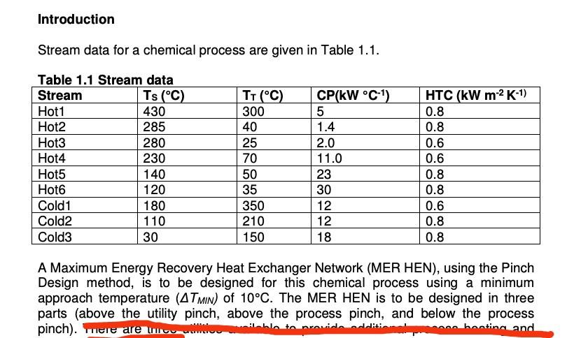 Solved Could You help me with The Maximum Energy Recovery | Chegg.com