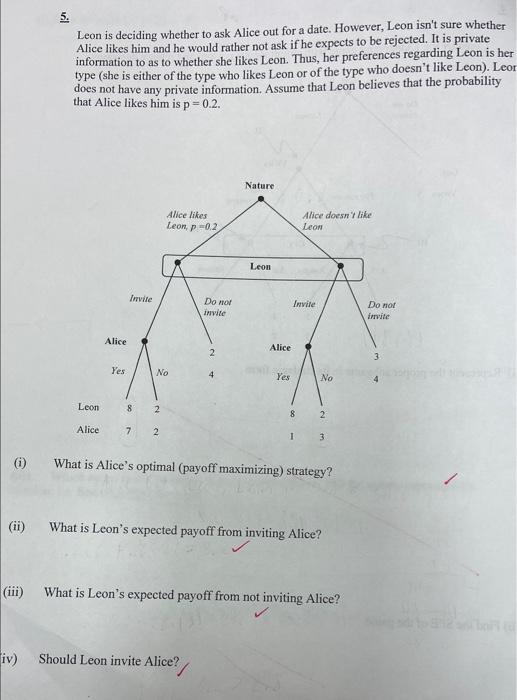 Solved This is a game theory question. Please answer it | Chegg.com