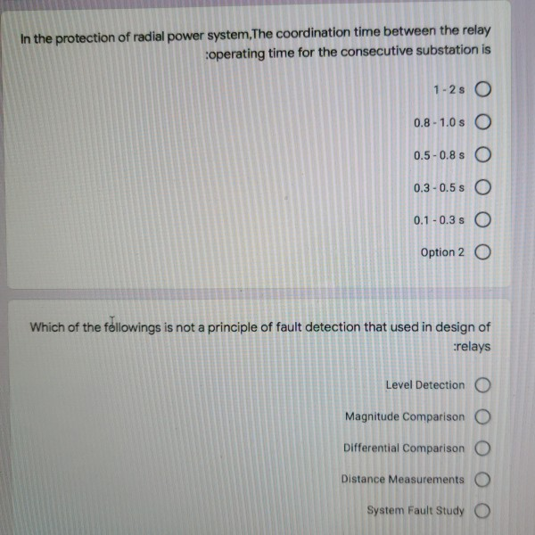 Solved In the protection of radial power system,The | Chegg.com
