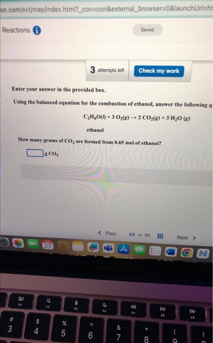 Solved Enter your answer in the provided box. Using the | Chegg.com