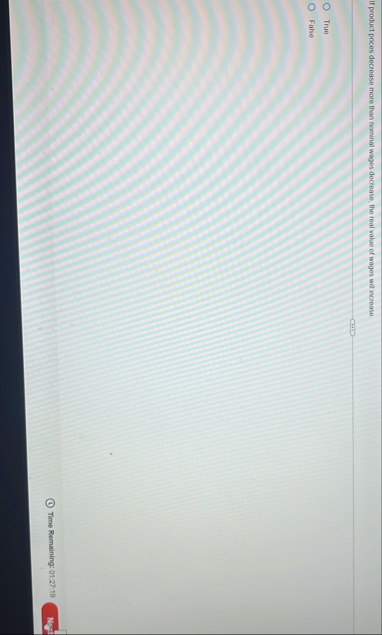 Solved product prices decrease more than nominal wayers | Chegg.com
