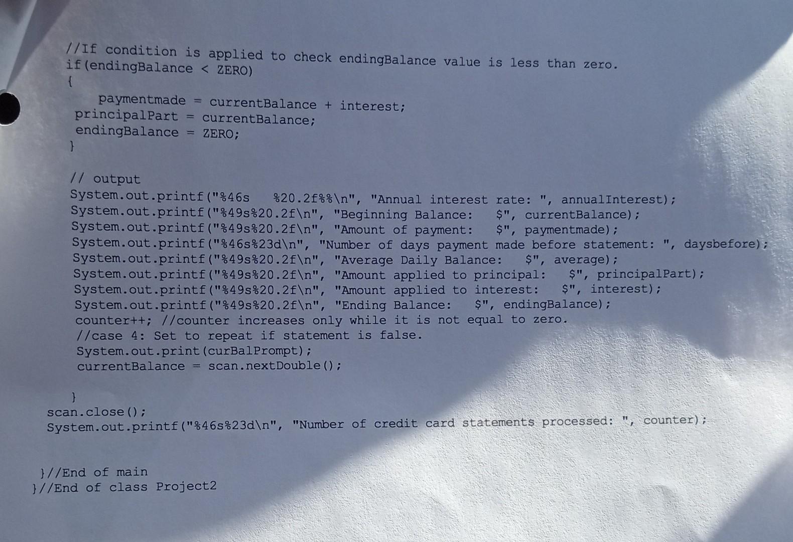 Solved Math 130 Java Programming I have a Programming | Chegg.com