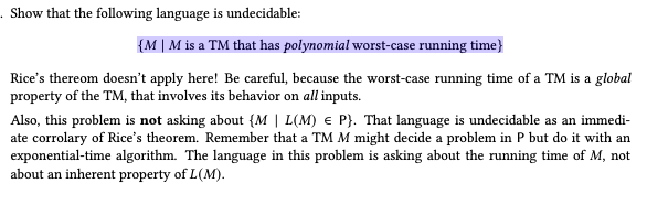 Solved Show That The Following Language Is Undecidable is