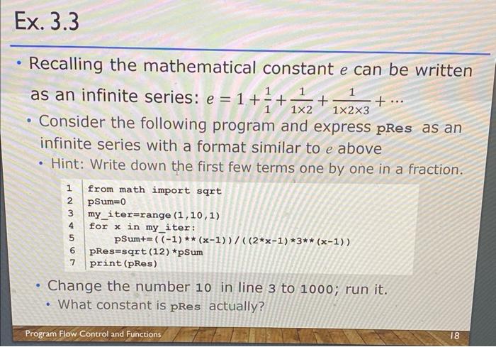 Solved - Recalling the mathematical constant e can be | Chegg.com