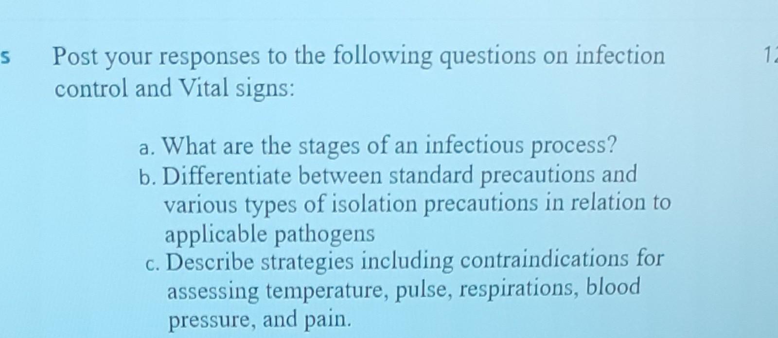 Solved Post your responses to the following questions on | Chegg.com