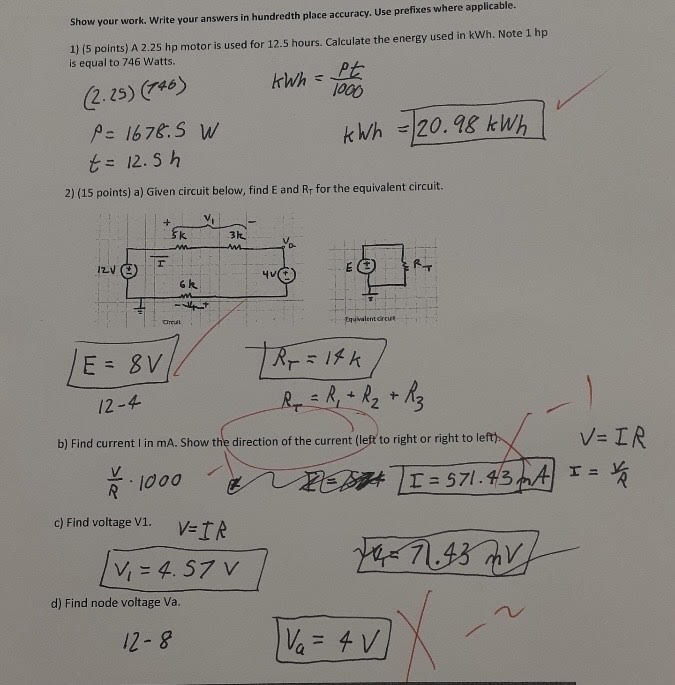 Solved Given circuit below find E and R for the equivalent | Chegg.com