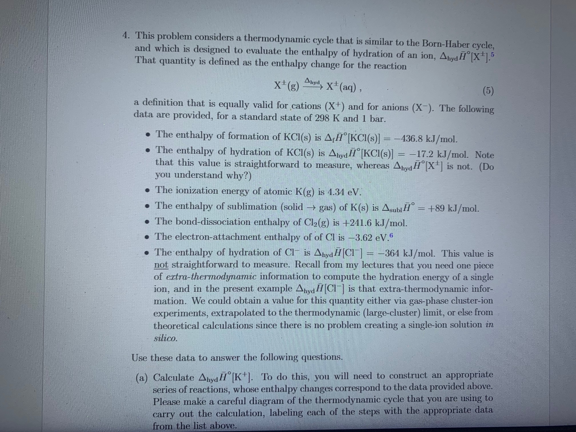 Solved This problem considers a thermodynamic cycle that is | Chegg.com