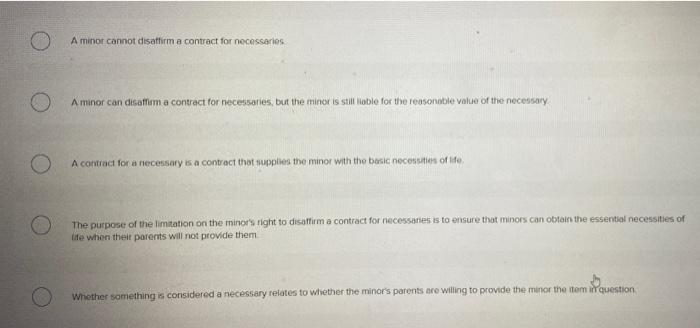 Solved Which of the following is incorrect regarding | Chegg.com