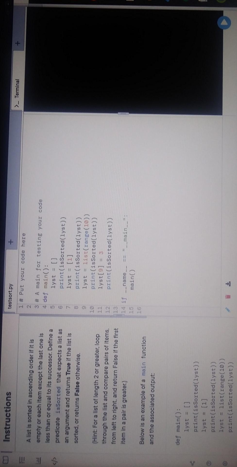 Solved When you have completed your program, click the | Chegg.com
