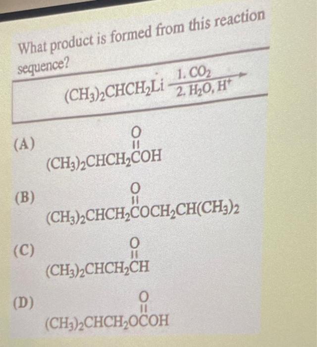 Solved With which reagent is benzoic acid readily converted | Chegg.com