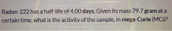Solved A nucleus of mass number 70 will have a radius of (in | Chegg.com