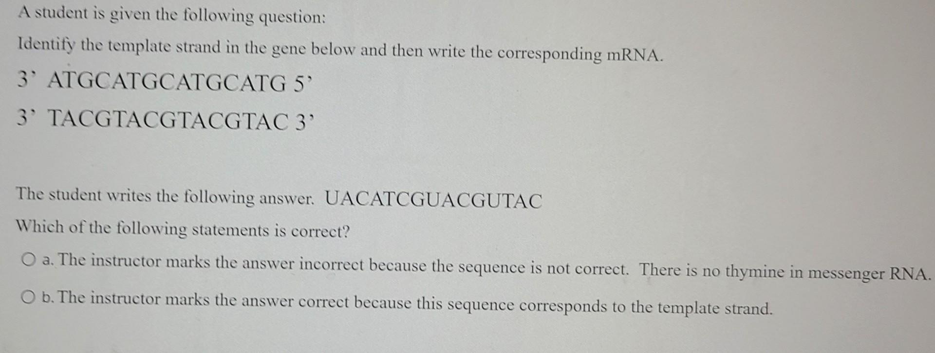 Solved A student is given the following question: Identify | Chegg.com