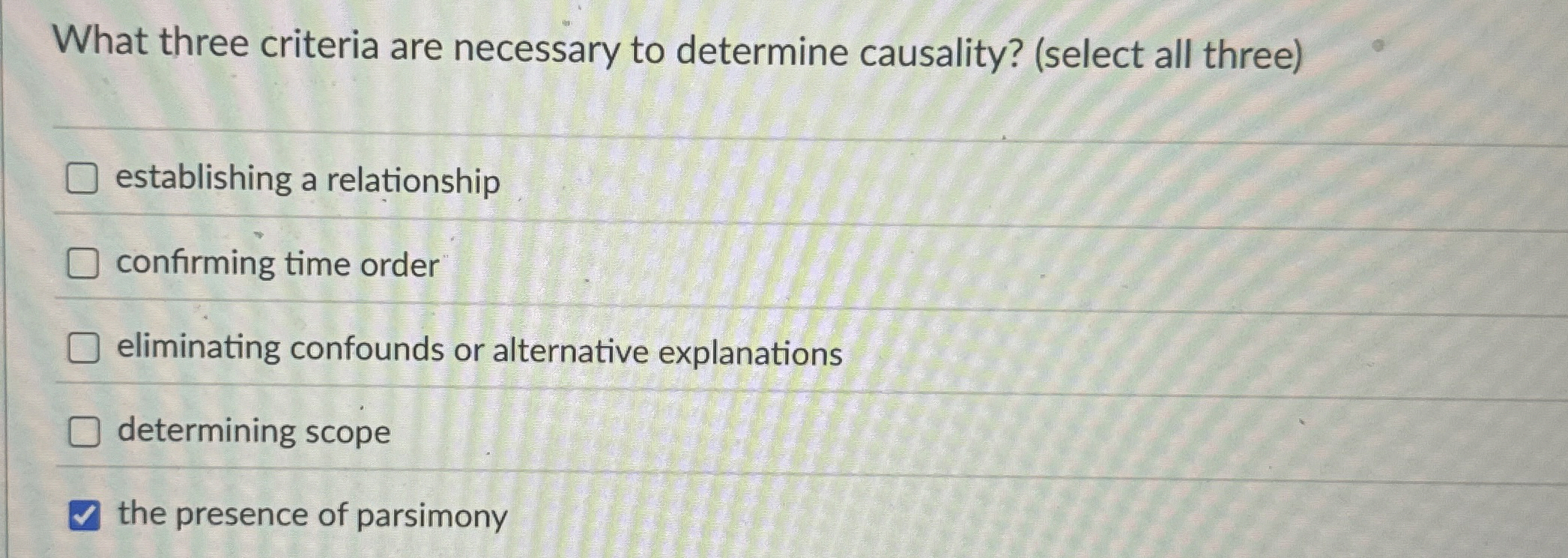 Solved What three criteria are necessary to determine | Chegg.com