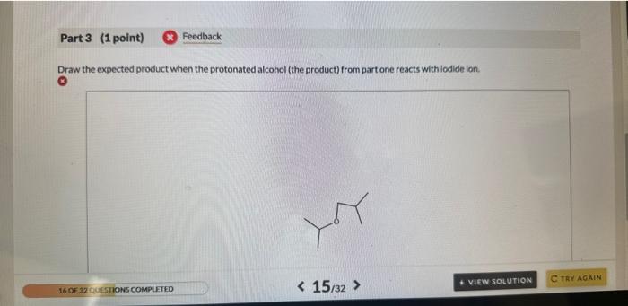 5 Question (3 points) a See page 460 Alcohols and | Chegg.com
