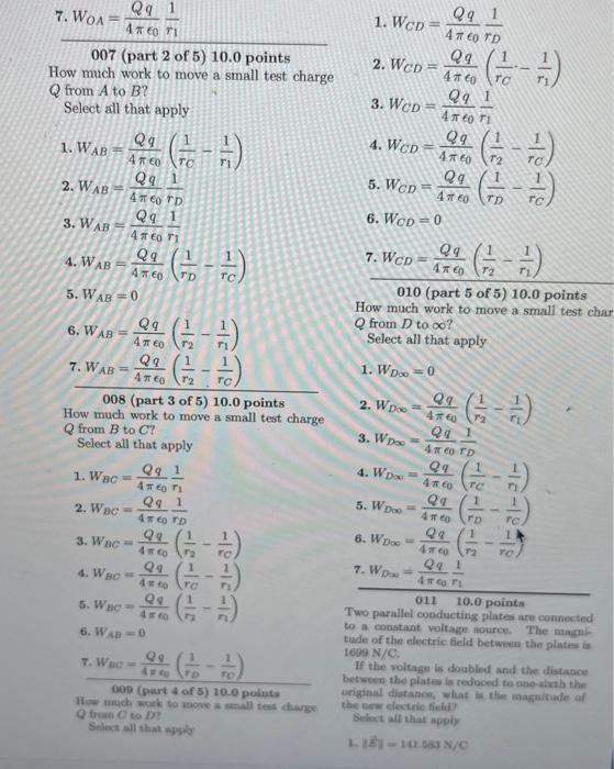 Solved 006 (part 1 of 5 ) 10.0 points Consider two thin | Chegg.com
