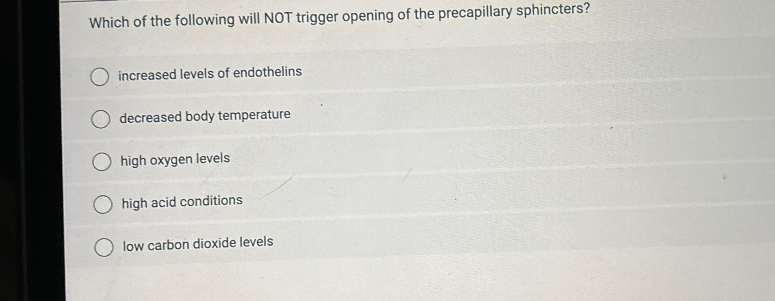Solved Which of the following will NOT trigger opening of | Chegg.com