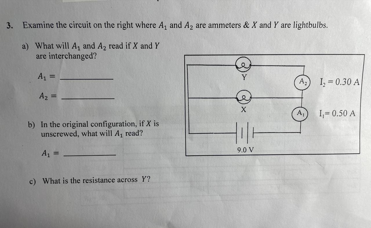 Solved Examine the circuit on the right where A1 ﻿and A2 | Chegg.com