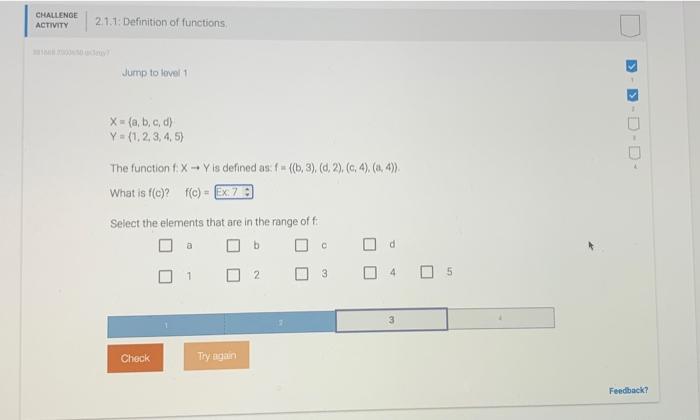 Solved CHALLENGE ACTIVITY 2.1.1: Definition of functions | Chegg.com