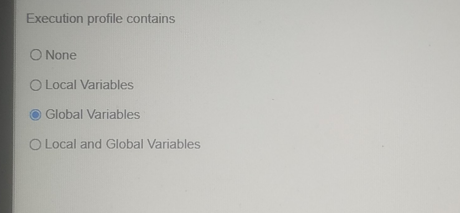 Solved in katlon studio Execution profile containsNoneLocal | Chegg.com