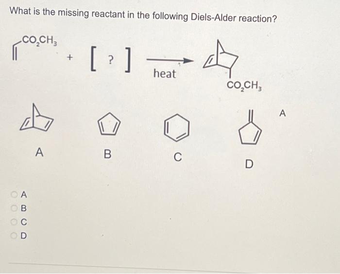 Solved What is the missing reactant in the following | Chegg.com