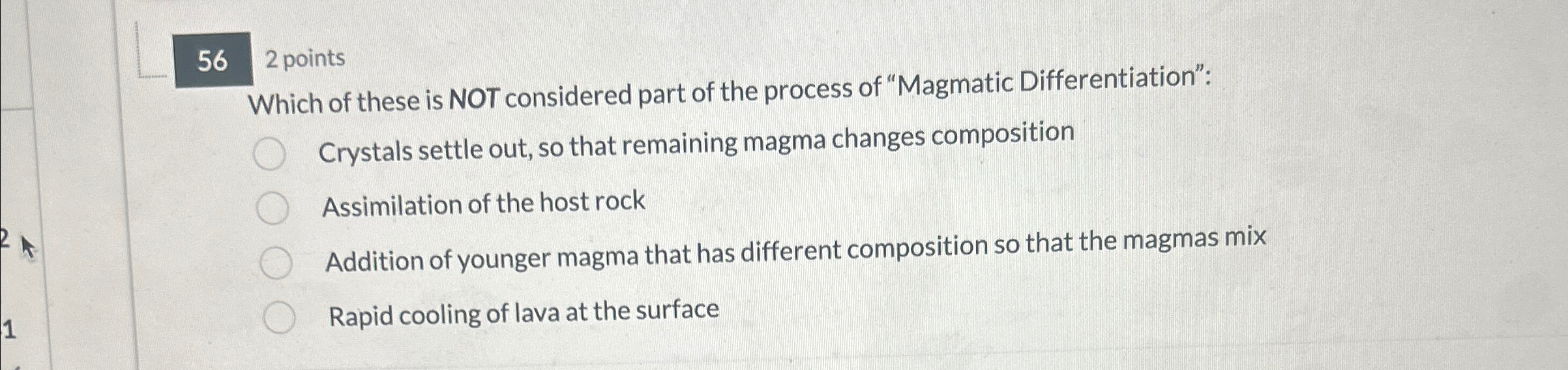 Solved 562 ﻿pointsWhich of these is NOT considered part of | Chegg.com