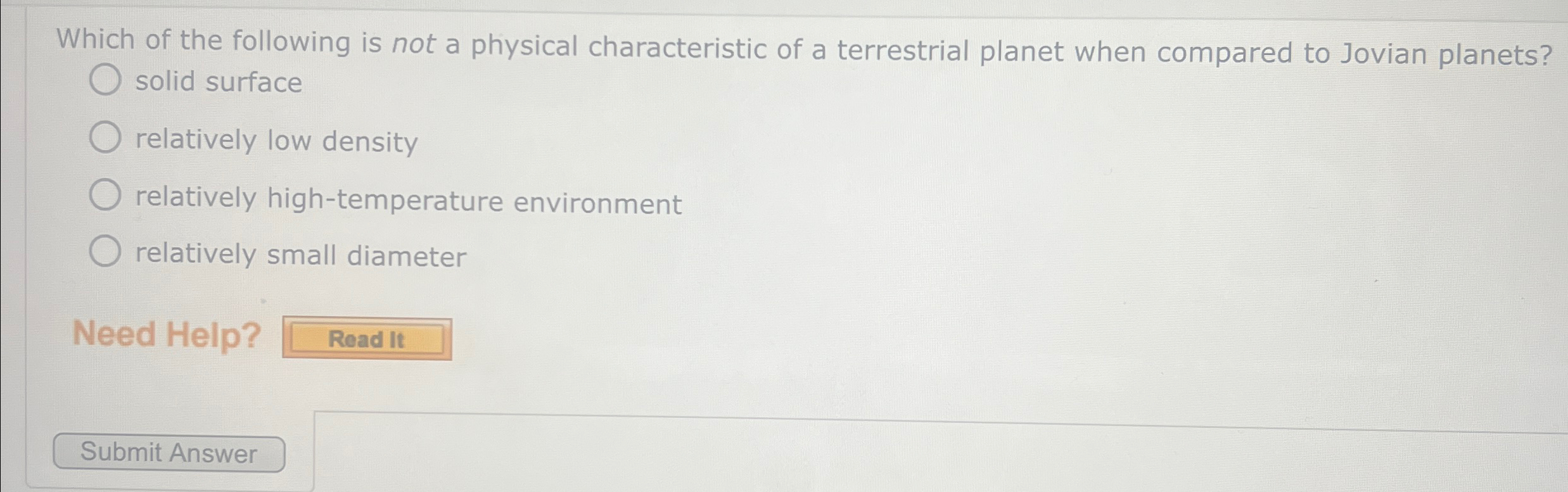 Solved Which of the following is not a physical | Chegg.com