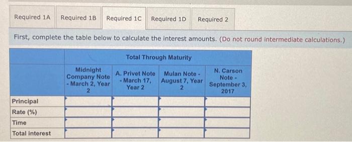 Solved Use those calculated values to prepare your journal | Chegg.com