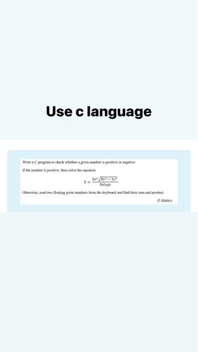 Solved Use c language Write a program to check whether a | Chegg.com