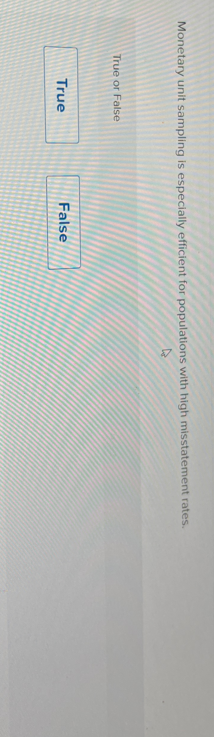 Solved Monetary unit sampling is especially efficient for | Chegg.com