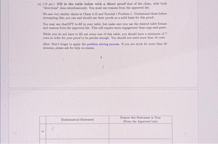 Solved Problem 1 (24 pts.) Expected Time: 1−2 hours. Similar | Chegg.com