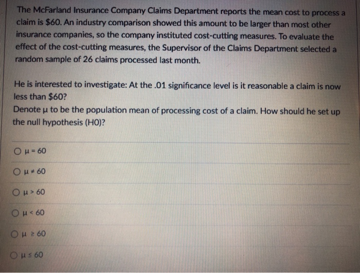 Solved For a hypothesis test with level of significance 5%, | Chegg.com
