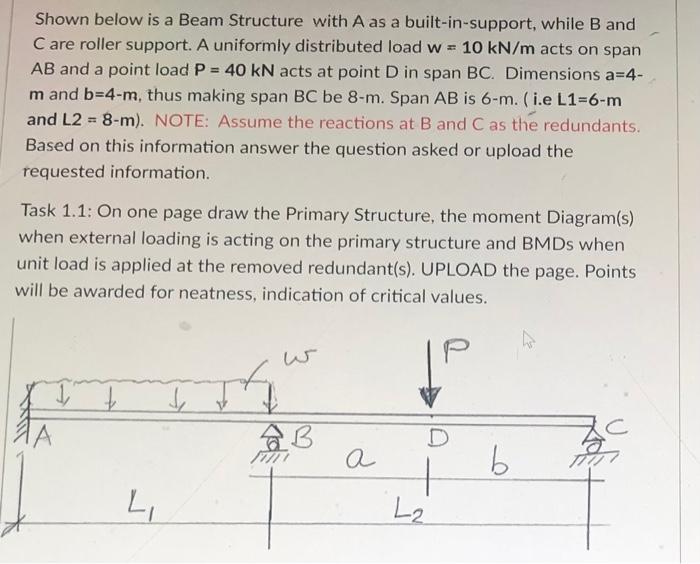 Solved determine the deformation of the primary structure at | Chegg.com