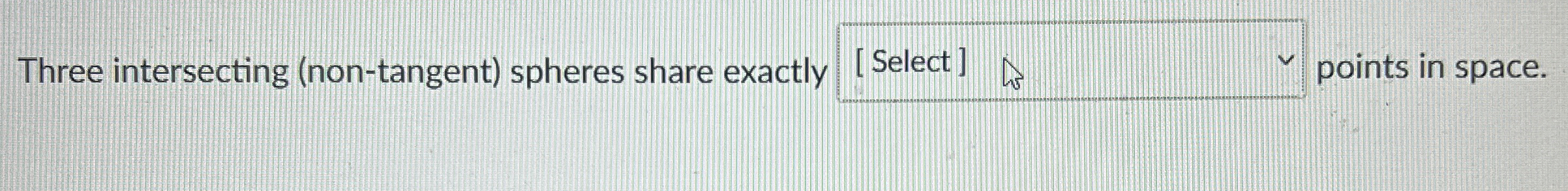 High Quality SOLUTION Three intersecting (non-tangent) ﻿spheres share ...