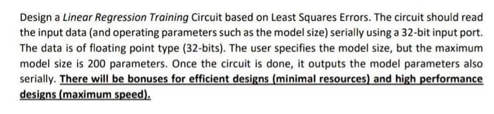 Solved write a sudo code consider n=200 parameters and 24 | Chegg.com