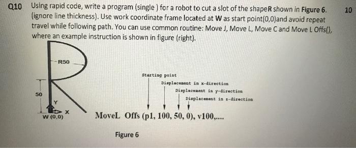10 Q10 Using rapid code, write a program (single) for | Chegg.com