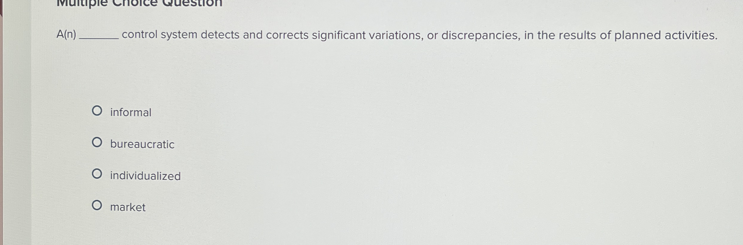 Solved A(n) q, ﻿control system detects and corrects | Chegg.com