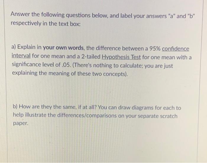 Solved Answer the following questions below, and label your | Chegg.com