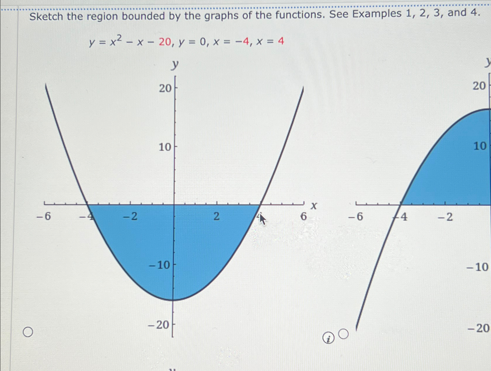 Solved Sketch the region bounded by the graphs of the | Chegg.com