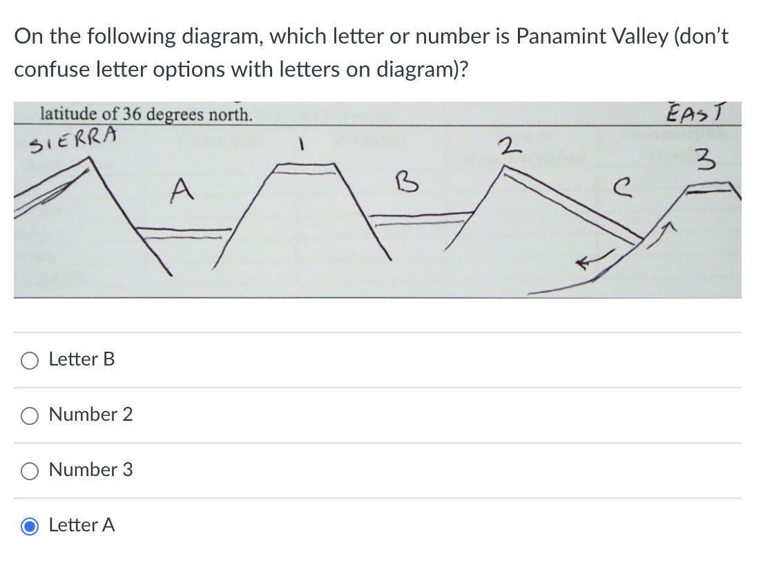 Solved On the following diagram, which letter or number is | Chegg.com