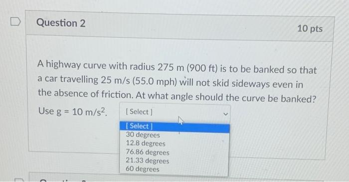 Solved A flat (unbanked) curve on a highway has a radius of | Chegg.com