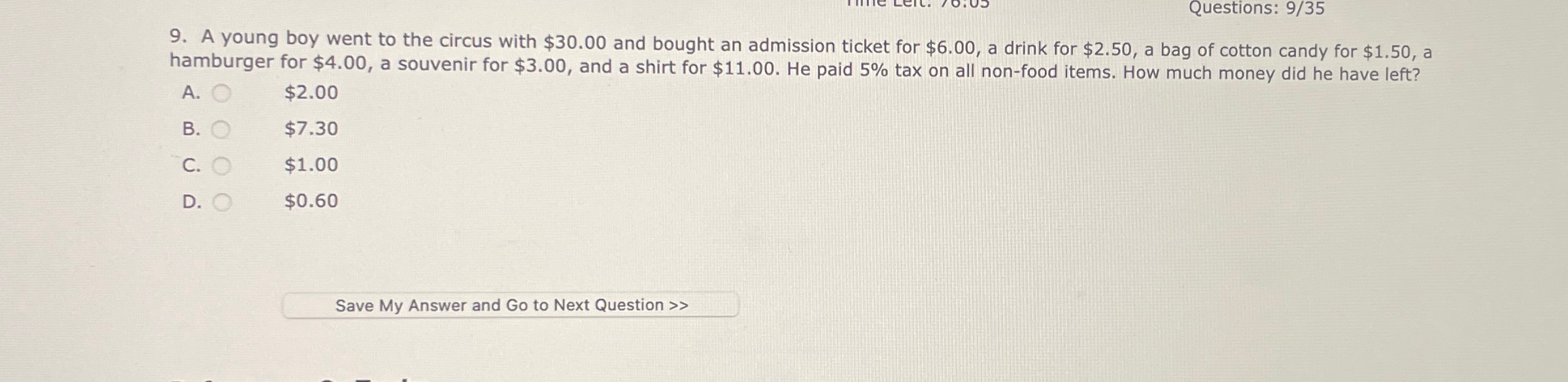 Solved Questions: 9/359. ﻿A young boy went to the circus | Chegg.com
