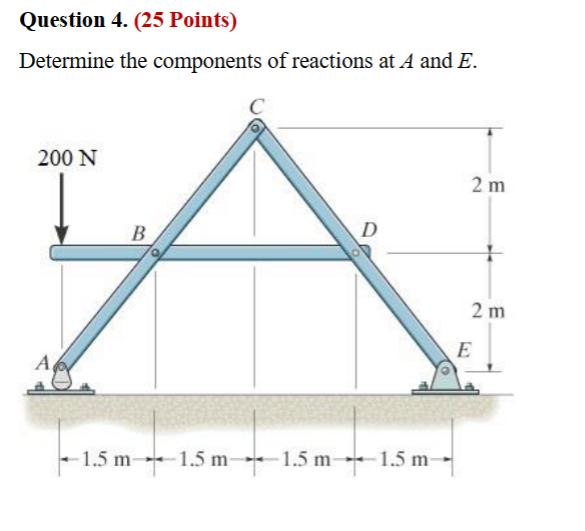 Solved Question 4. (25 Points)Determine the components of | Chegg.com Solved Question 4. (25 Points)Determine the components of | Chegg.com
