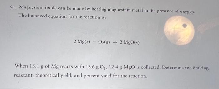 Solved 54. Elemental phosphorus reacts with chlorine gas | Chegg.com