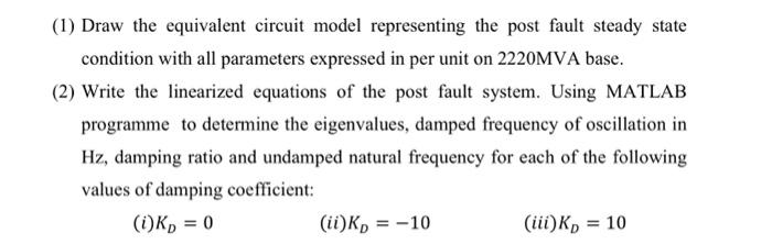 Solved How to draw the equivalent circuit? And how to | Chegg.com